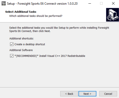 E6 Download And Installation Guide | Foresight Sports